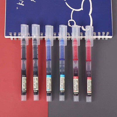 10-Pack of High-Capacity Direct Liquid Rollerball Pens, Suit