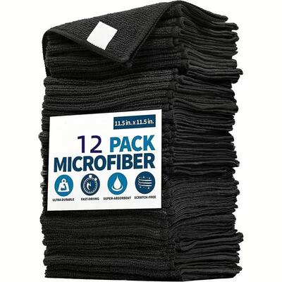 Kitchen dish cloths absorbent drying dish towel cleaning rag