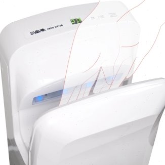 瑞沃喷射式智能高速干手器全自动感应干手机有刷电机双面喷气免邮
