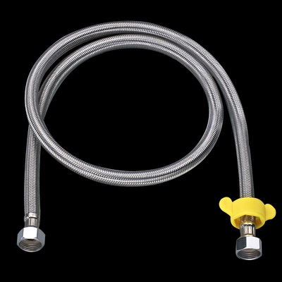 家装50cm 60cm 80cm不锈钢钢丝软管双铜头编织软管进水管耐高温