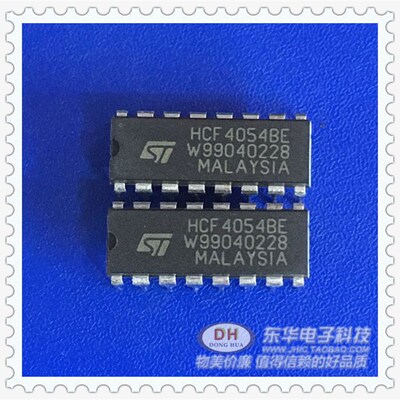 HCF4054BE DIP16液晶显示器驱动程序原装进口现货IC芯片配单配套