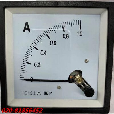 96C1 直流电流表96C1-1A  2A 3A 5A 10A 15A 20A 30A 50A 75MV