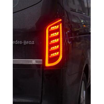 适用于新威霆尾灯总成vito改装V260高配流水转向灯LED行车灯刹车