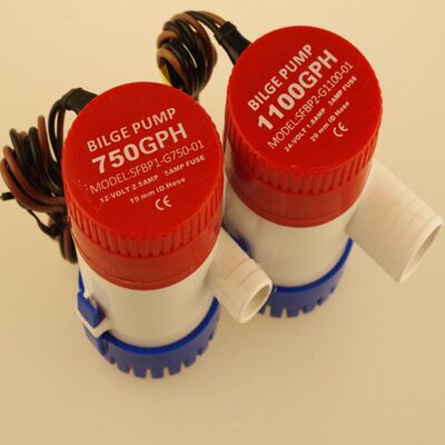 12V/24V直流潜水泵/舱底泵/游船游艇排水泵/船用水泵 750 1100GPH