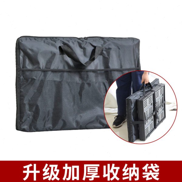 便携购物车牛津布折叠包 黑色牛津袋收纳包 环保袋