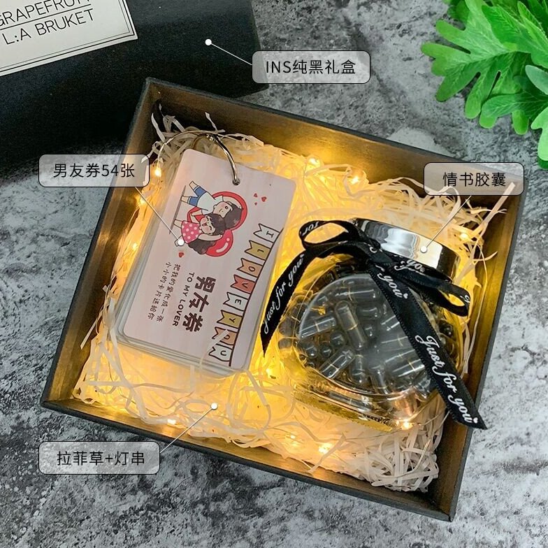 朋友愿望兑换卷情侣卡礼物男友卷小卡片爱情兑换券可爱贺卡送女友