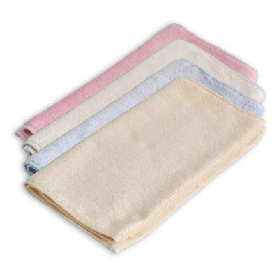 敏胤竹纤维花边中号毛巾90G MYL-6657  混色袋装