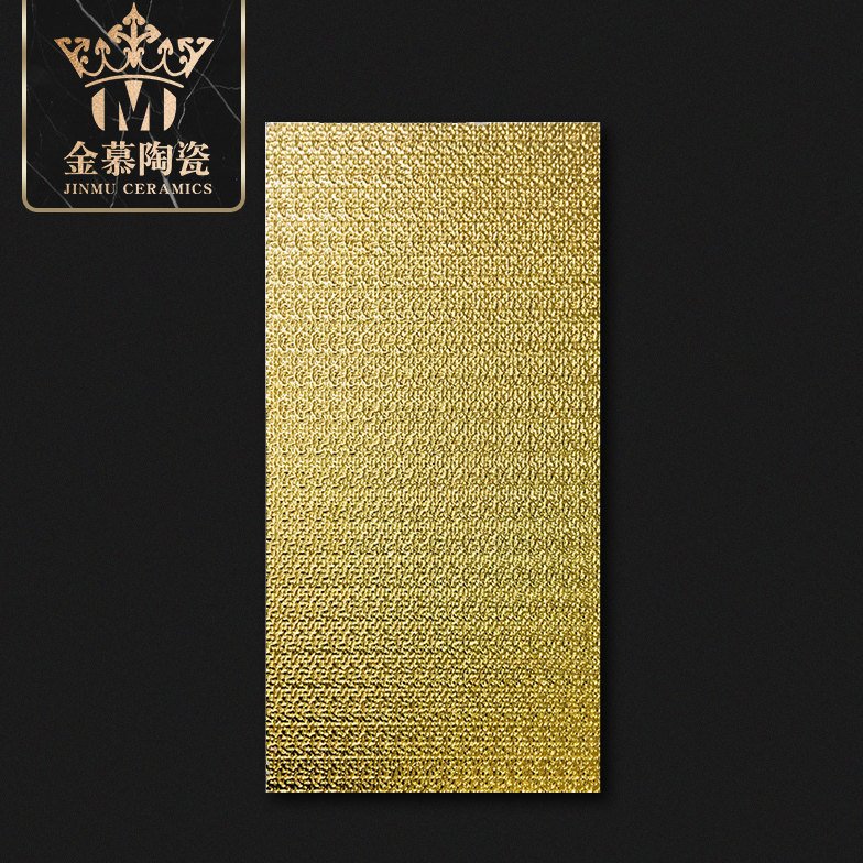 奢华豪宅镀金颗粒感背景墙瓷砖肌理图案酒店别墅墙面砖哑光30X60