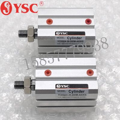YSC薄型气缸YCQ2B/YCDQ2B/YCQ2A12-16-20-25-32-40-50-63-80-10DM