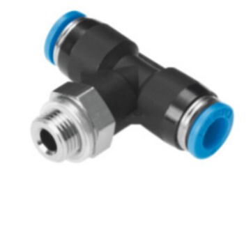 FESTOT型三通螺纹快插接头;QSTL-G1/2-12;螺纹接口G1/2外