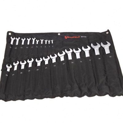 SHEFFIELD钢盾 11件公制精抛光两用长扳手组套 S017101加长呆梅