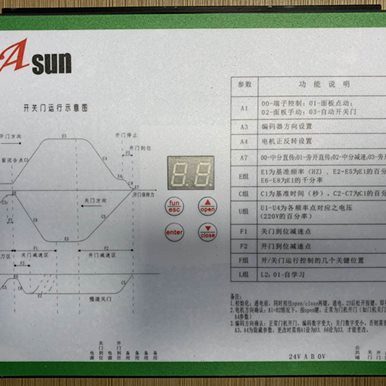 电梯配件 展鹏门机同款VVVF专用SVPWM门机变频器 安松科技变频器