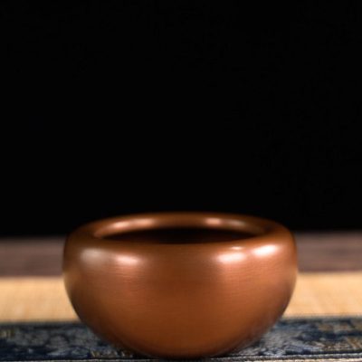 宝严堂紫铜香炉熏香线香炉纯铜禅意茶道香薰炉居家室内仿古宣德炉