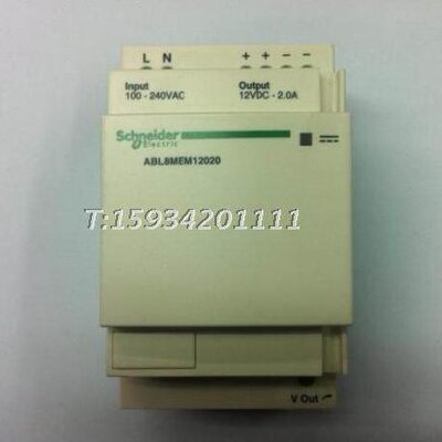 ABL8导轨式开关电源 ABL8MEM12020 输入100-240V 输出12V/DC 2A