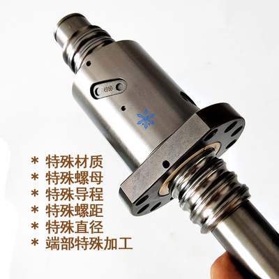 高精密研磨DFT系列3208 3210 3220 4005 4010滚珠丝杆不锈钢