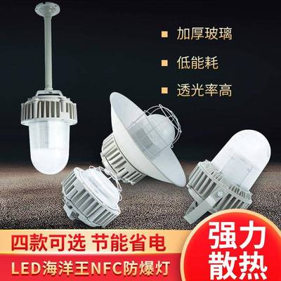 LED防爆灯加油站专用50瓦80瓦100瓦防爆三防灯NFC工业照明灯