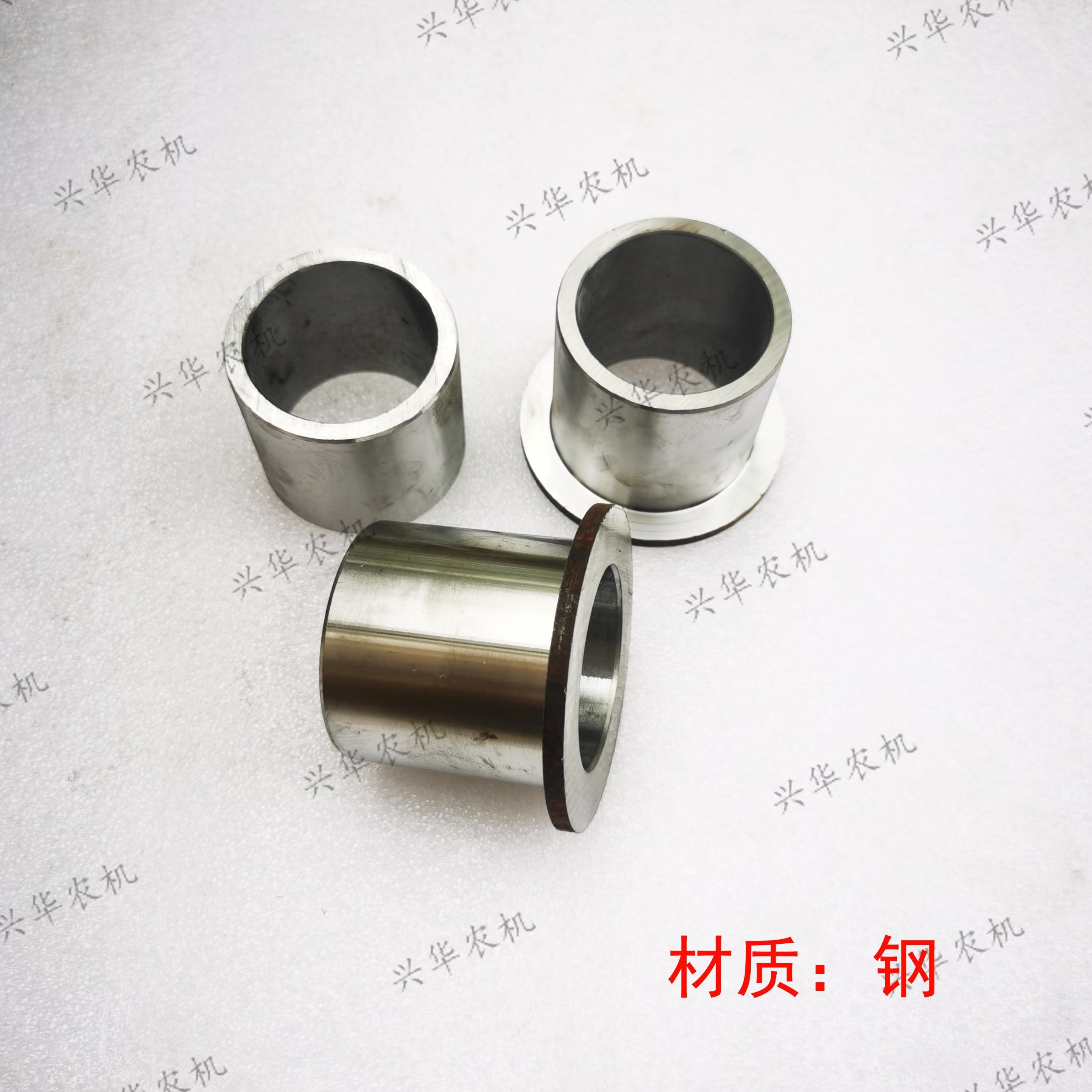 迪尔天拖60/654/720/724拖拉机配件前桥摇摆轴套衬套3个一套 钢