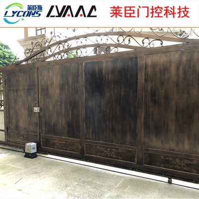 莱臣斯直线平移门一体机平移门电机遥控开门机别墅电动门机LTM370