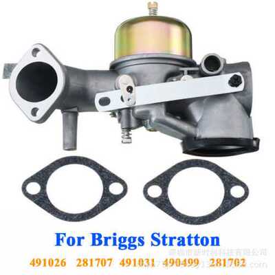 化油器百利通491031Briggs &Stratton491026 281707 491031 12hp