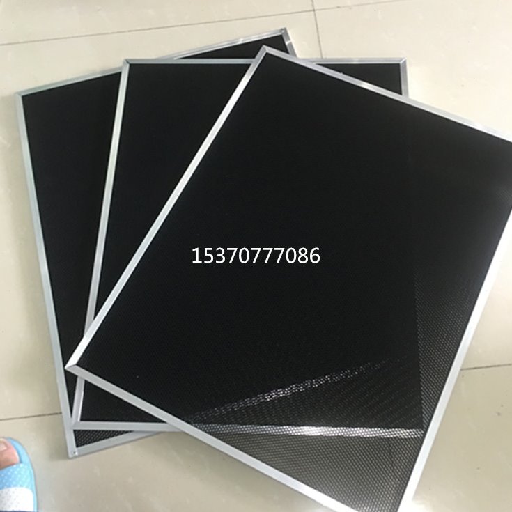 活性炭过滤器 空气净化器窝铝基网10厚大型光庠 设备光触媒过滤网