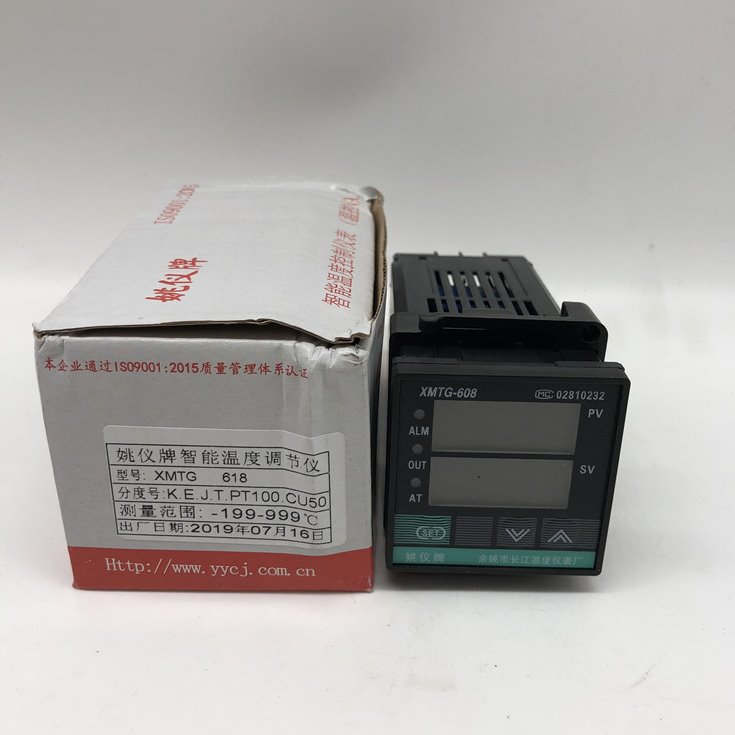 姚仪牌智能温度调节仪XMTG-608温控器618余姚市长江温度仪表厂