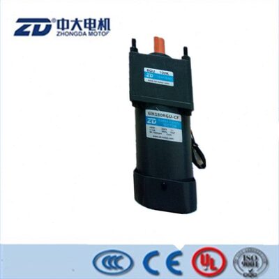 ZD中大180W220V调速电机 减速小马达6IK180RGU-CF/6GU100K电动机