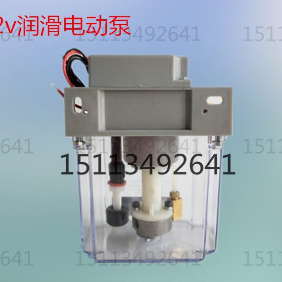 0.5升数控车床机床注塑机全自动电动齿轮注油泵润滑机油注油器12V