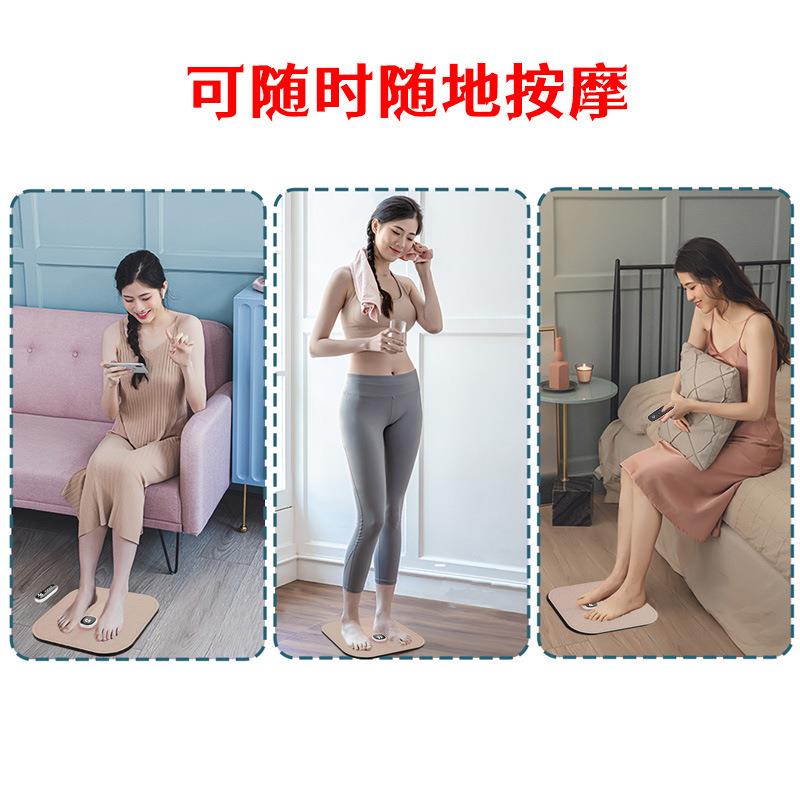 足底按摩脚垫便携式脚底按摩器理疗足疗机塑腿按摩仪可折叠