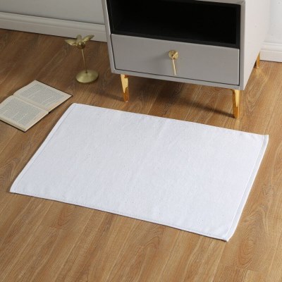 全棉 克*巾08350白色支cm纯棉 宾馆32毛巾酒店吸水地垫地50