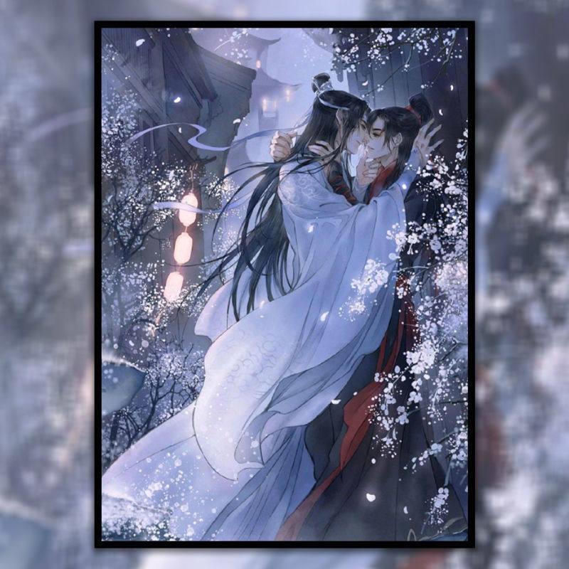 魔道祖师十字绣自己绣耽美手工套件diy挂卧室满钻钻画送闺蜜