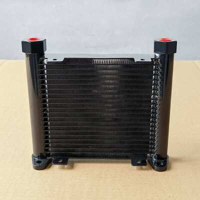 AW系列风冷式油冷却器AW0607铝合金散热器液压系统风冷却器