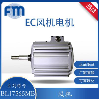 FM 220V850W540RPM风机电机BL17565MB养猪场和工业通风EC风机电机
