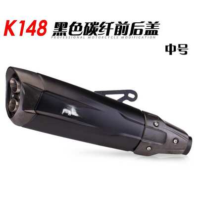 摩托排气管改装Z900 NINJA400 R1 250SR碳纤尾段直上改装K148/174
