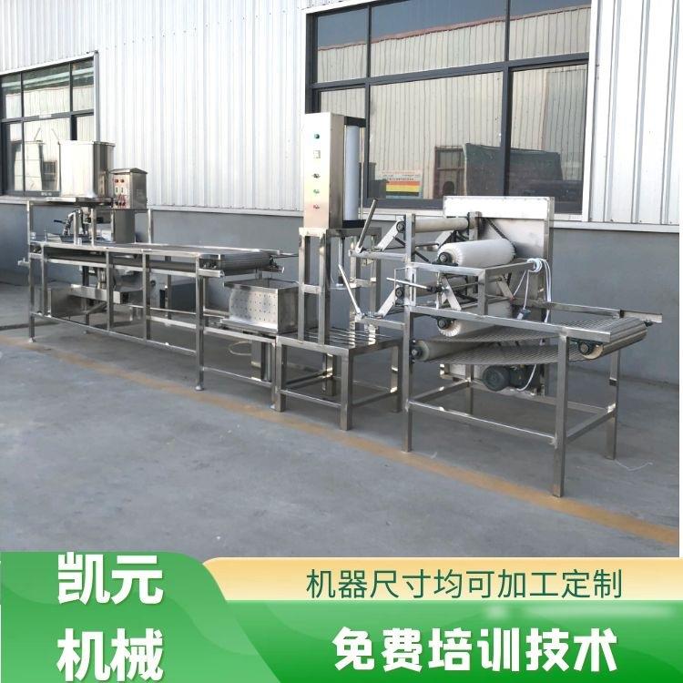 中型一键式操控的百叶机省人工制作千张的设备 豆腐皮机