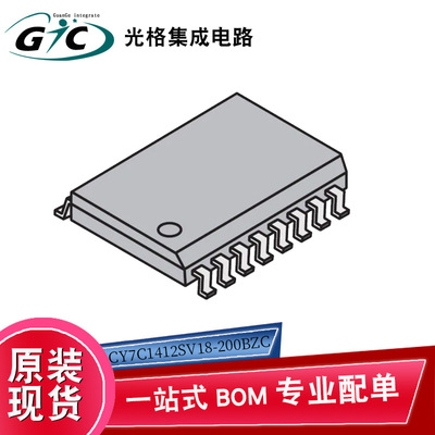CY7C1412SV18-200BZC静态随机存取存储器芯片IC电子元器件BOM配单