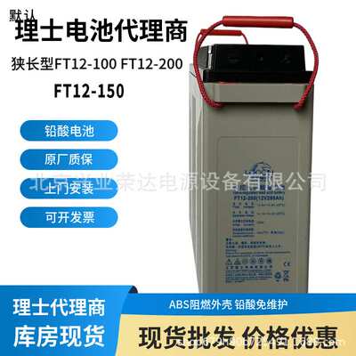 LEOCH理士FT12-100 理士狭长型蓄电池12V100AH 48V600A直流开关柜