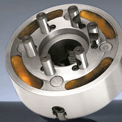 浙江园牌高精度四爪单动K72卡盘短锥D型160D4 200D5 250D8 320D11