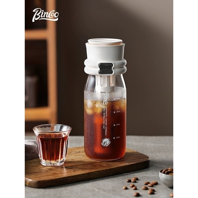Bincoo冷萃杯咖啡杯便携随行冷萃瓶冷萃壶玻璃水杯冰美式冷泡杯子