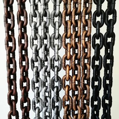 铁链道具万圣节装饰鬼屋密室塑料锁链子假链条影视刑具新款