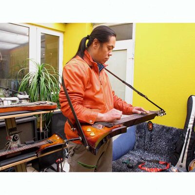 VORSON8弦K型可站式演奏夏威夷电声吉他八弦夏威夷电吉他LJK300-8