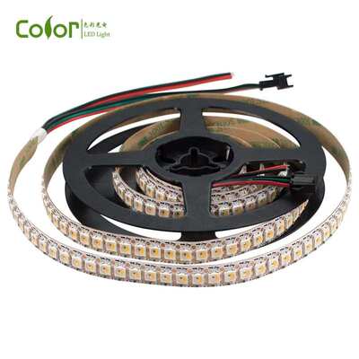 5050RGBW-LC8812B/SK6812  5V 144灯幻彩灯带单点控制跑马灯