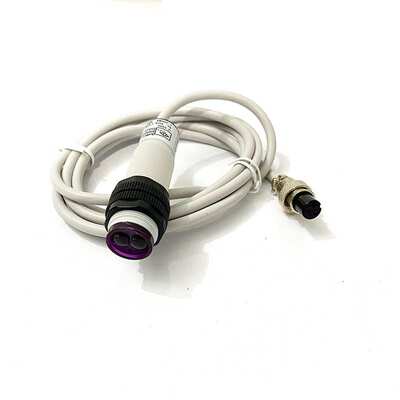 红外线光电感应开关DB9接口喷码机传感器NPN常开触发光控感应式