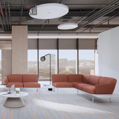 潮人志家居商业会客洽谈沙发椅现代简约复古双人靠背懒人组合沙发