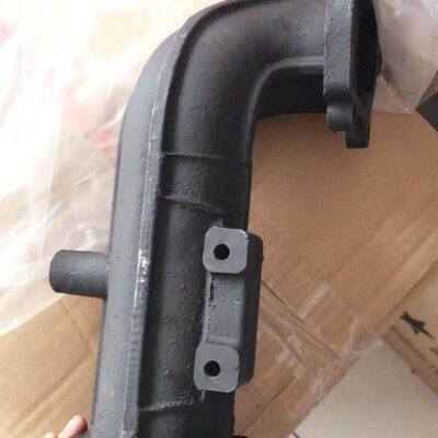 约翰迪尔拖拉机原厂配件 3B554 3B604新柴发动机涡轮增压后排气管