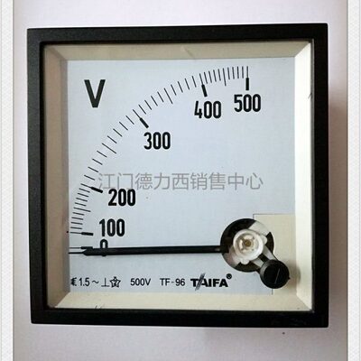正品泰发TAIFA指针式交流电流电压表TF-96 10A 20A 30A 50A 500V