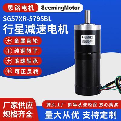 SG57XR-5795BL无刷行星速电机电动滚筒速电机行星速电机