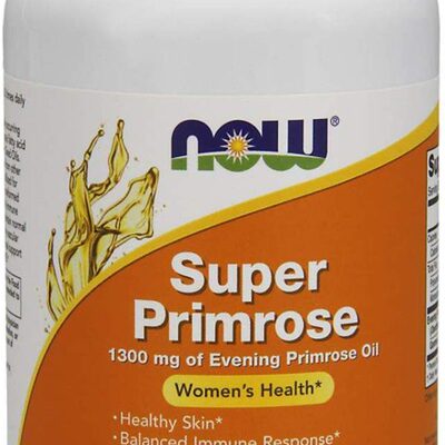 NOW Supplements, Super Primrose 1300 mg with Naturally Occur