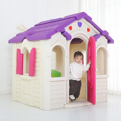 儿童小屋子游戏屋小房子儿童玩具屋幼儿园宝宝帐篷屋塑料玩具小屋