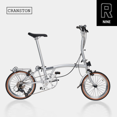CRANSTON R9折叠自行车 16寸三重折叠脚踏车 轻便城市折叠单车 男