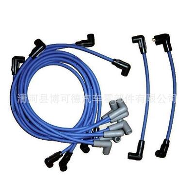 适用V8霹雳或德尔科EST船用火花塞电线组84-816608Q618MM点火线